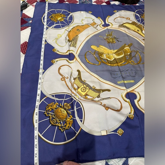 Hermes | Accessories | Hermes Springs Silk Vintage Scarf | Poshmark